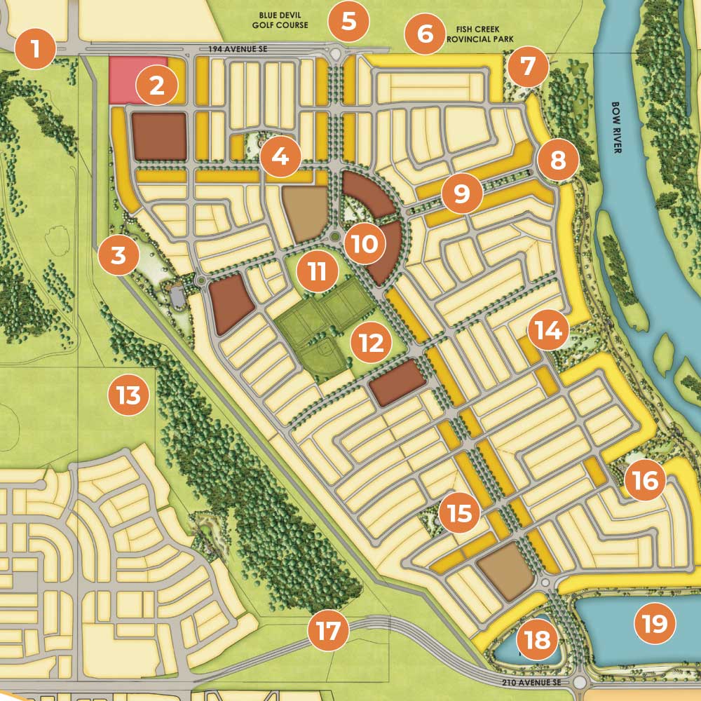 Wolf Willow Community Amenities | Natural Beauty & Urban Convenience